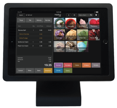Ice Cream Shop POS System | Rezku POS