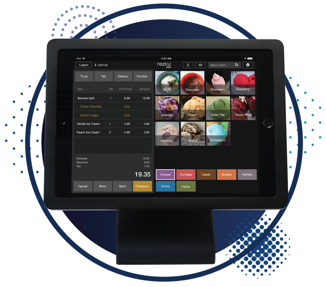 Ice Cream Shop POS System | Rezku POS